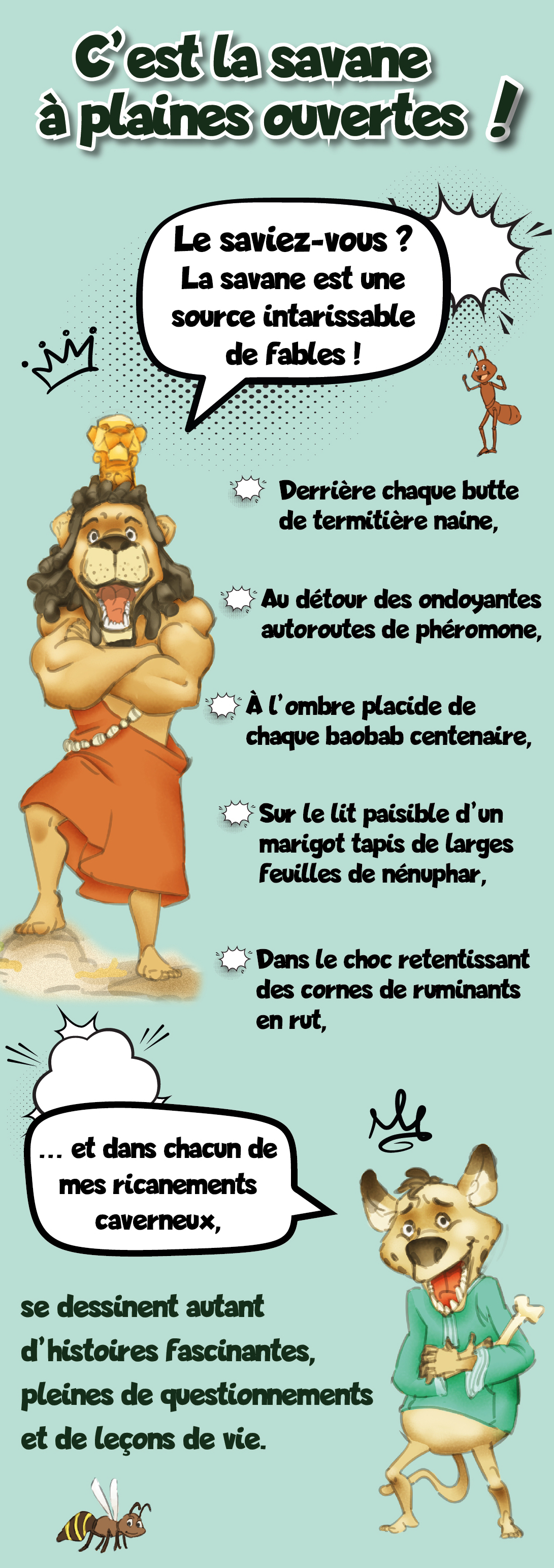 La savane à fables