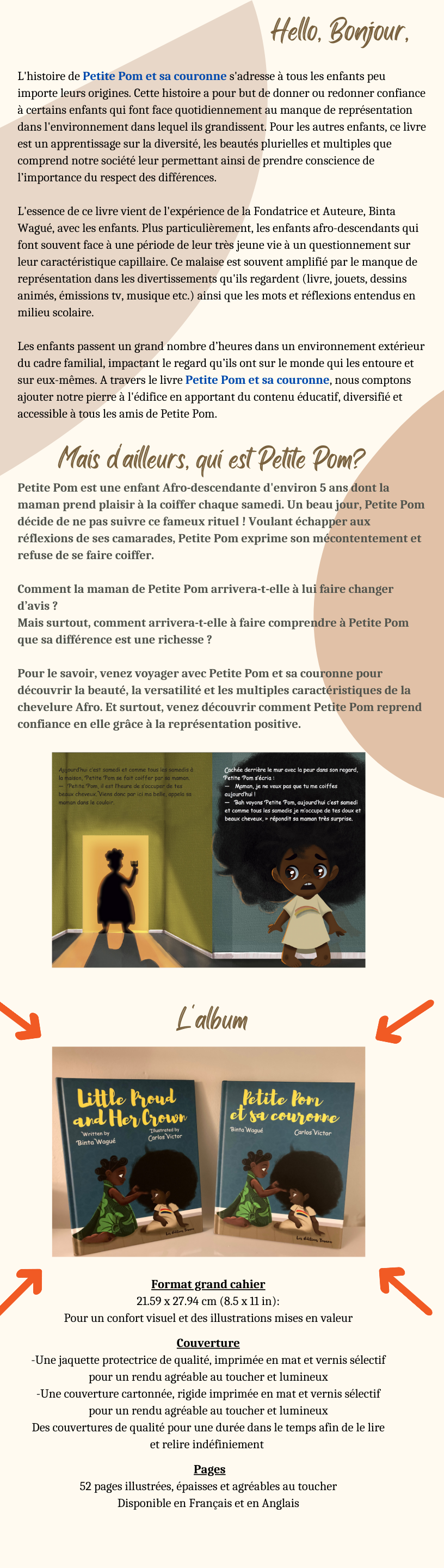 Petite Pom et sa couronne