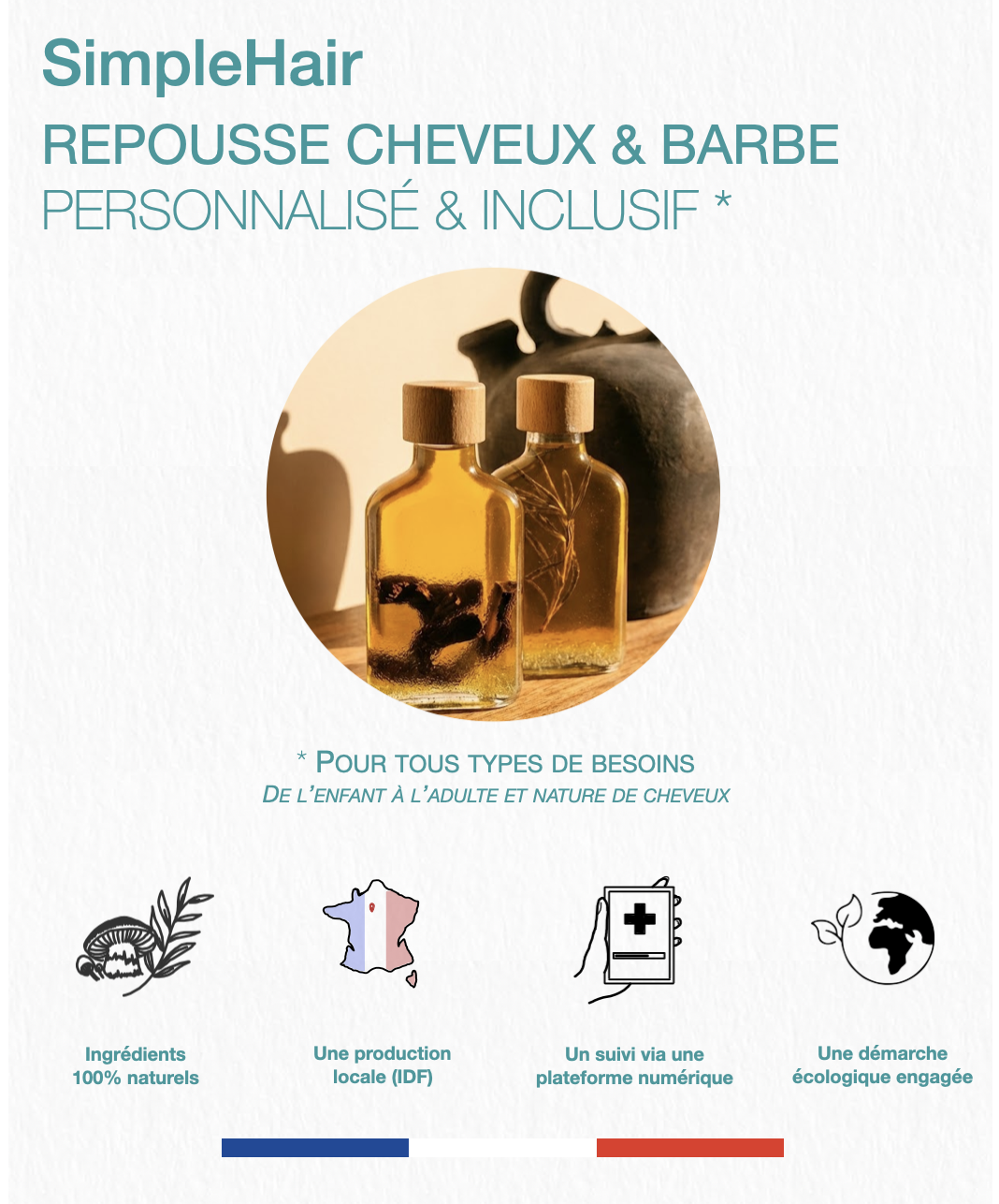 SimpleHair - Repousse cheveux & barbe tout simplement ! - Ulule