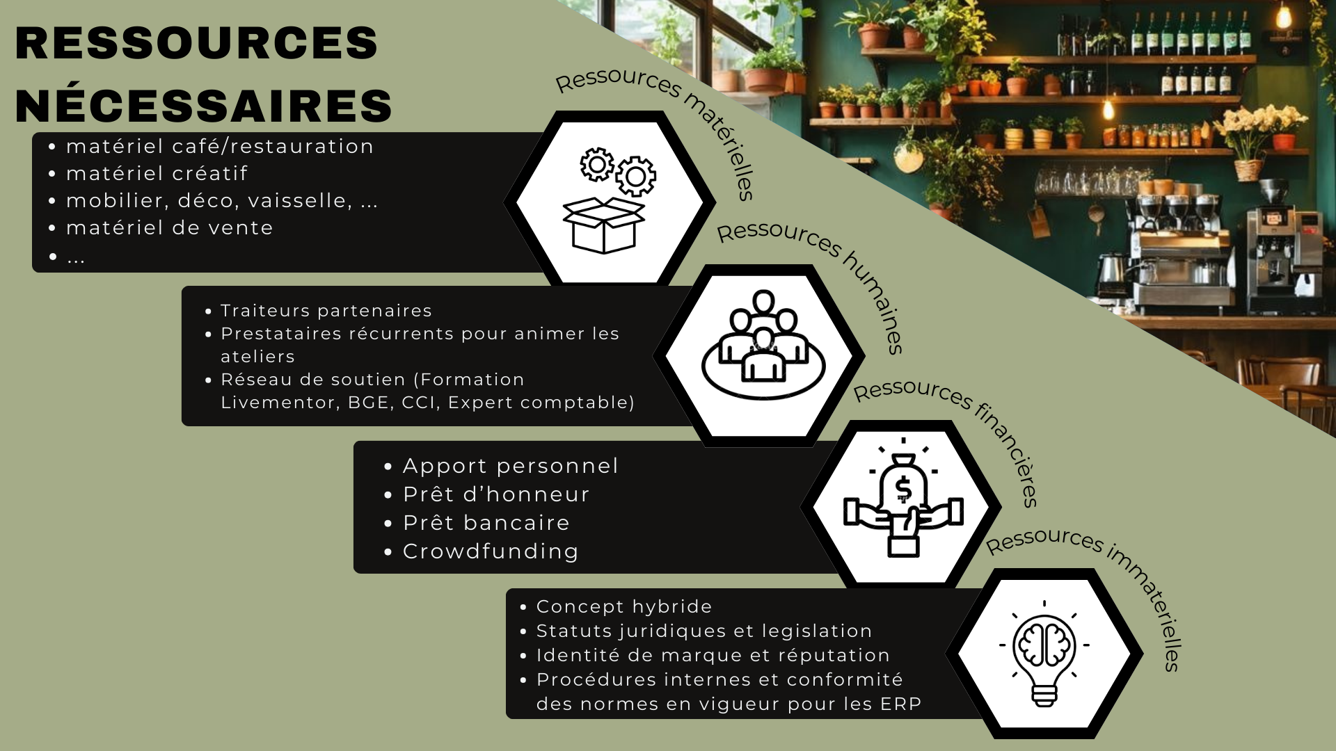 Soutenez la création d'un Café Créatif et Végétal
