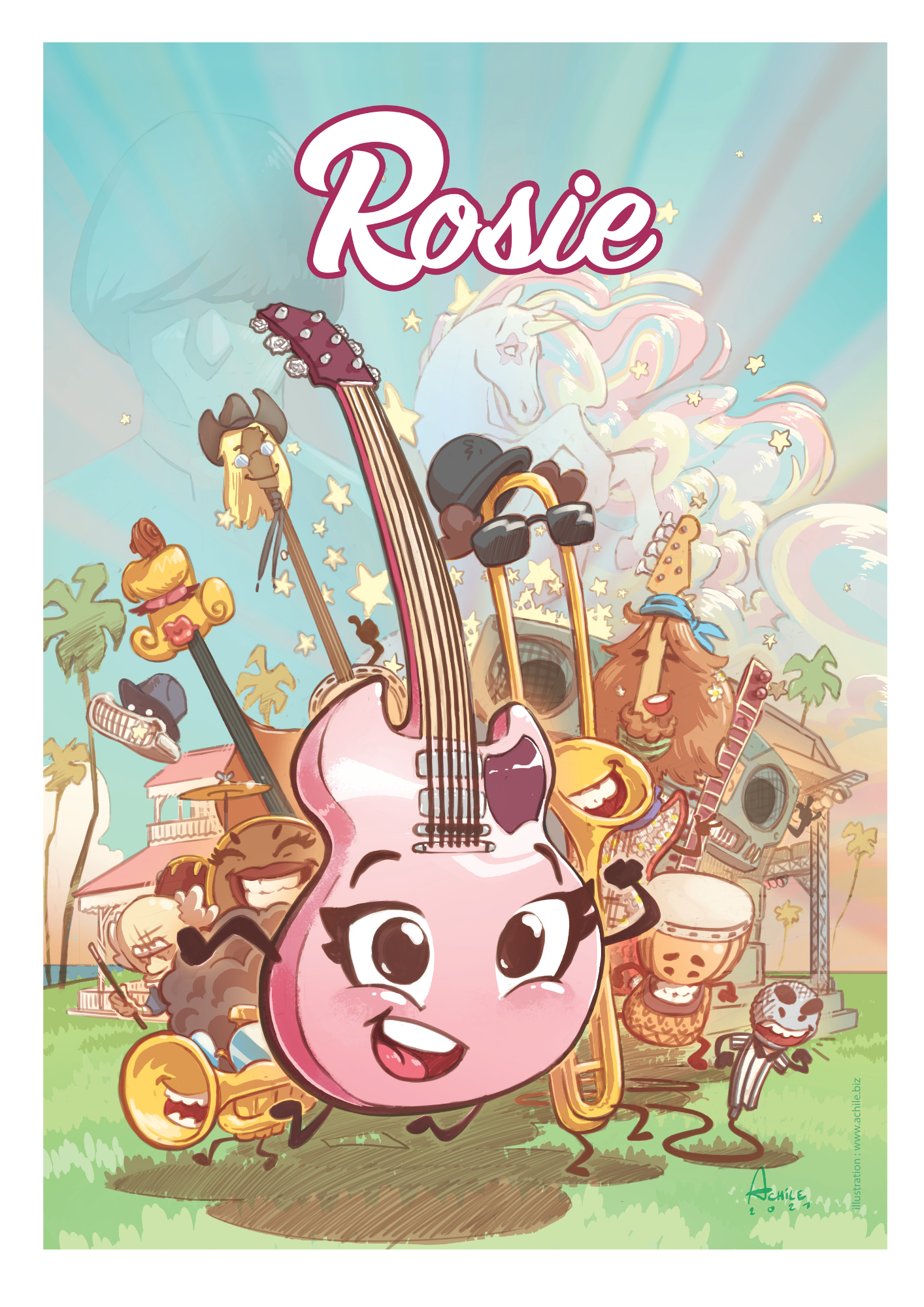 Rosie part en tournée ! - Ulule