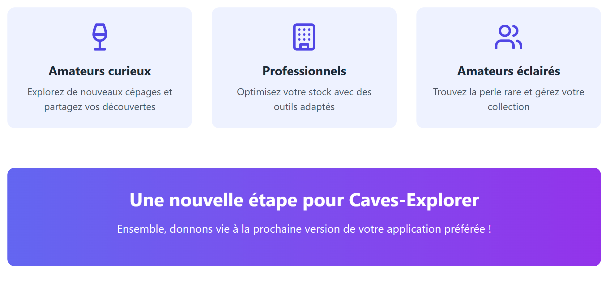 Caves-Explorer : Toute la magie du vin à portée de main - Ulule