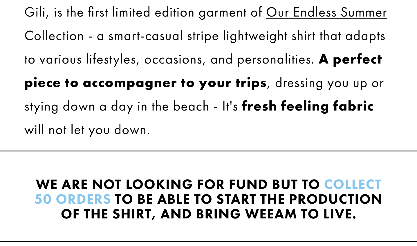WEEAM:Design to last. Crafted with versatility to style up. - Ulule