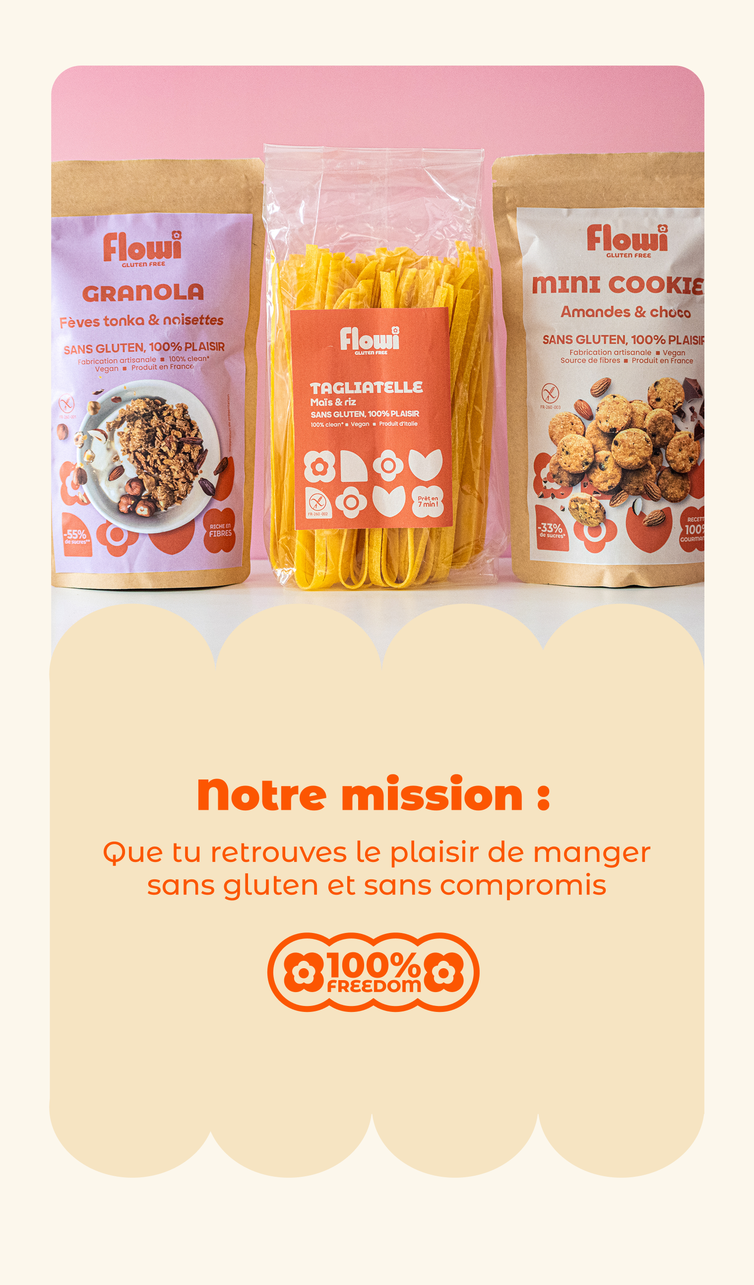 Prolongations🌸FLOWI : SANS GLUTEN, 100% GOURMAND, 100% COOL - Ulule