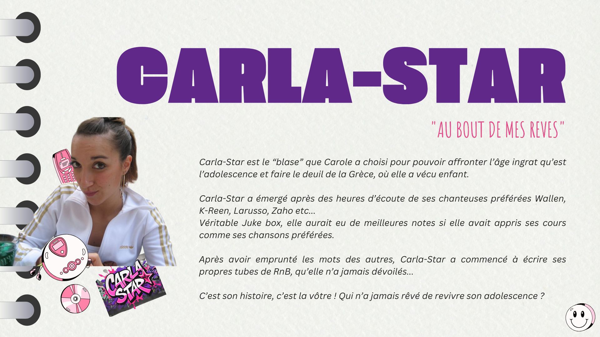 CARLA STAR Seule en scène