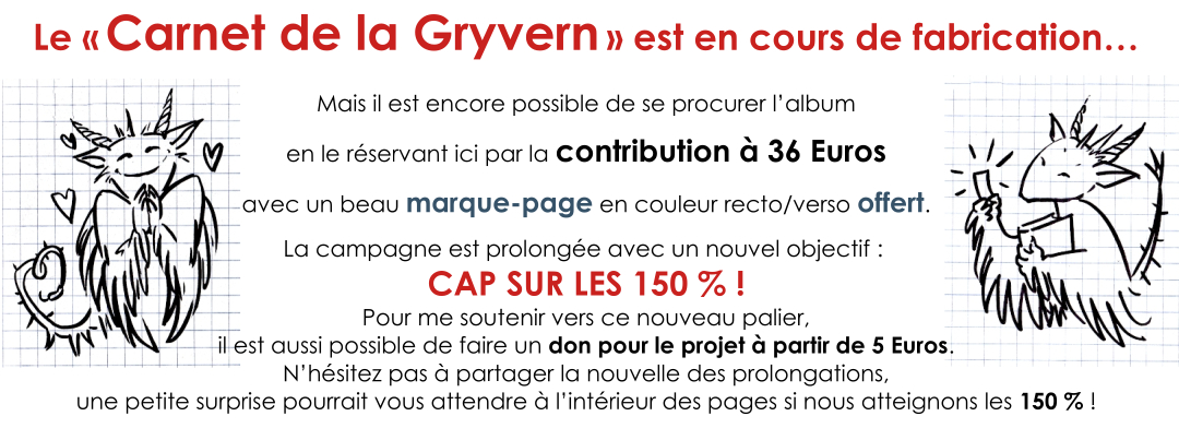 « Carnet de la Gryvern » - Ulule