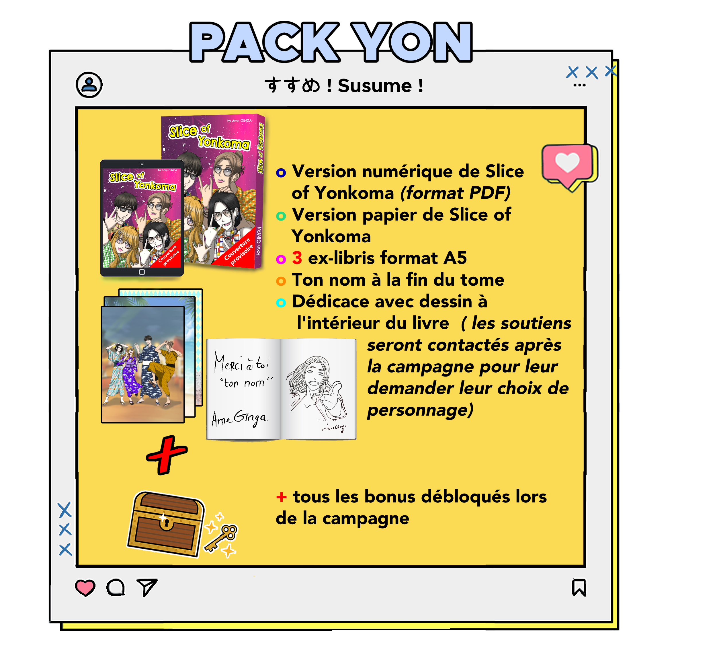 Slice of Yonkoma - Ulule