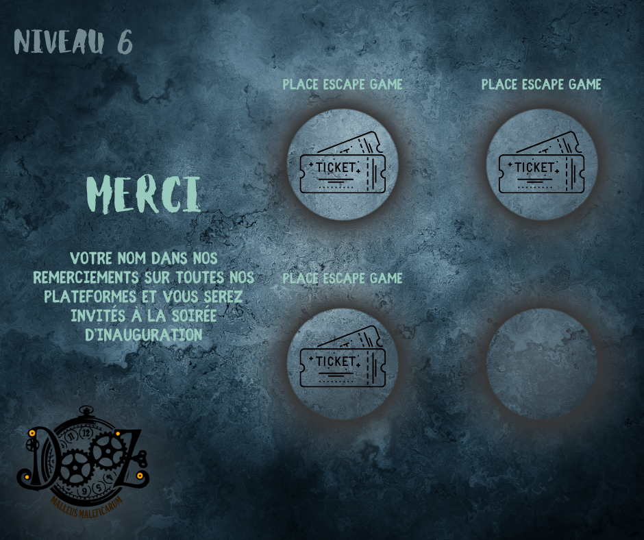 Création d'une salle Escape Game - Dooz Escape - Ulule