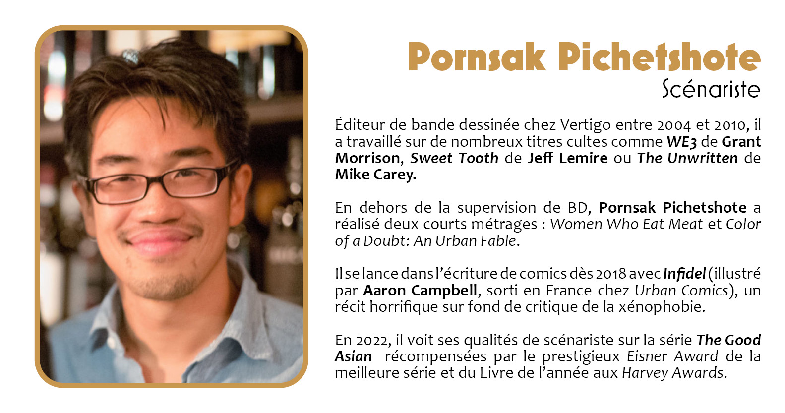 THE GOOD ASIAN - Ulule