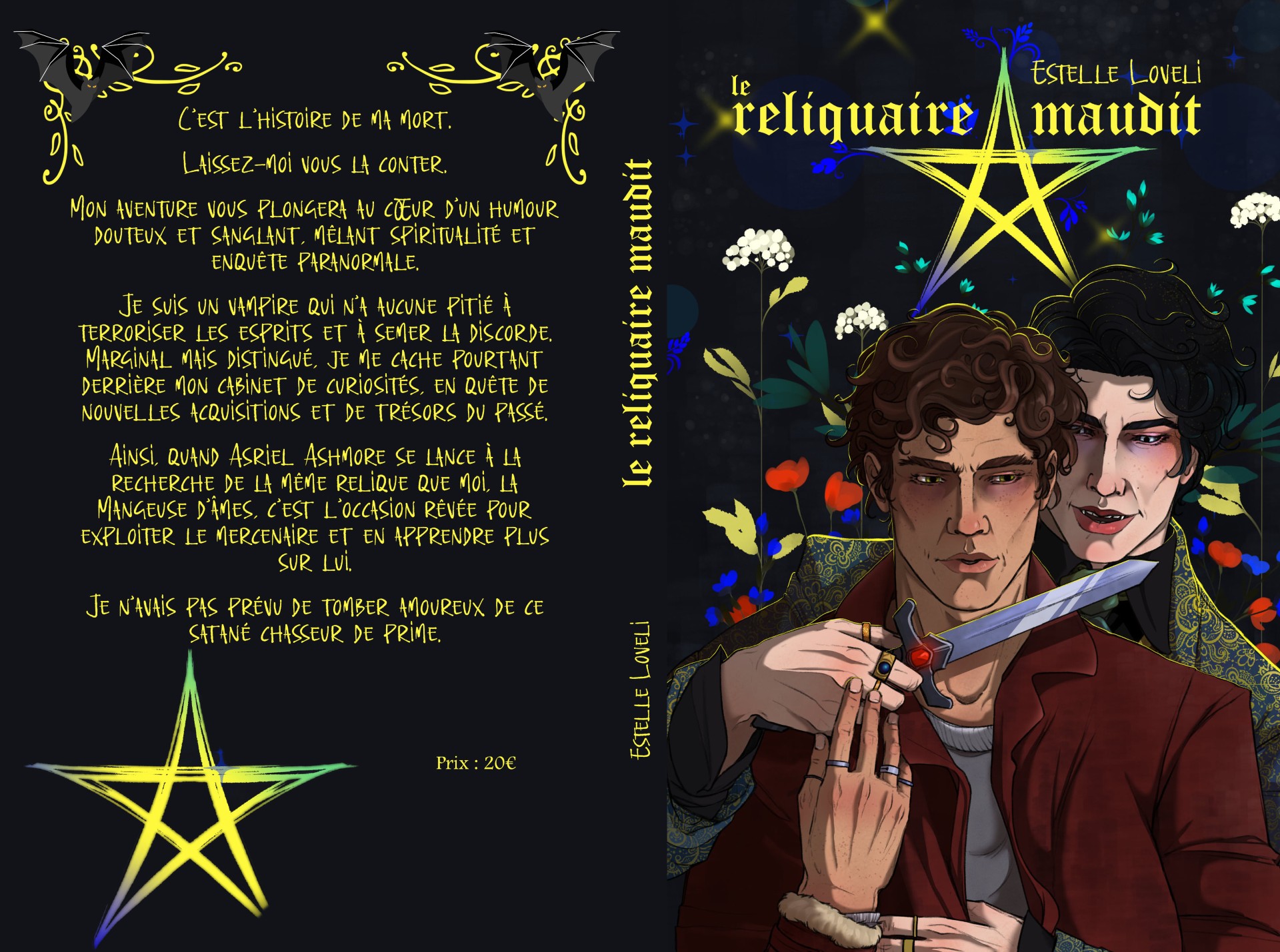 Le reliquaire maudit : romance fantastique MM - LGBTQ+ - Ulule