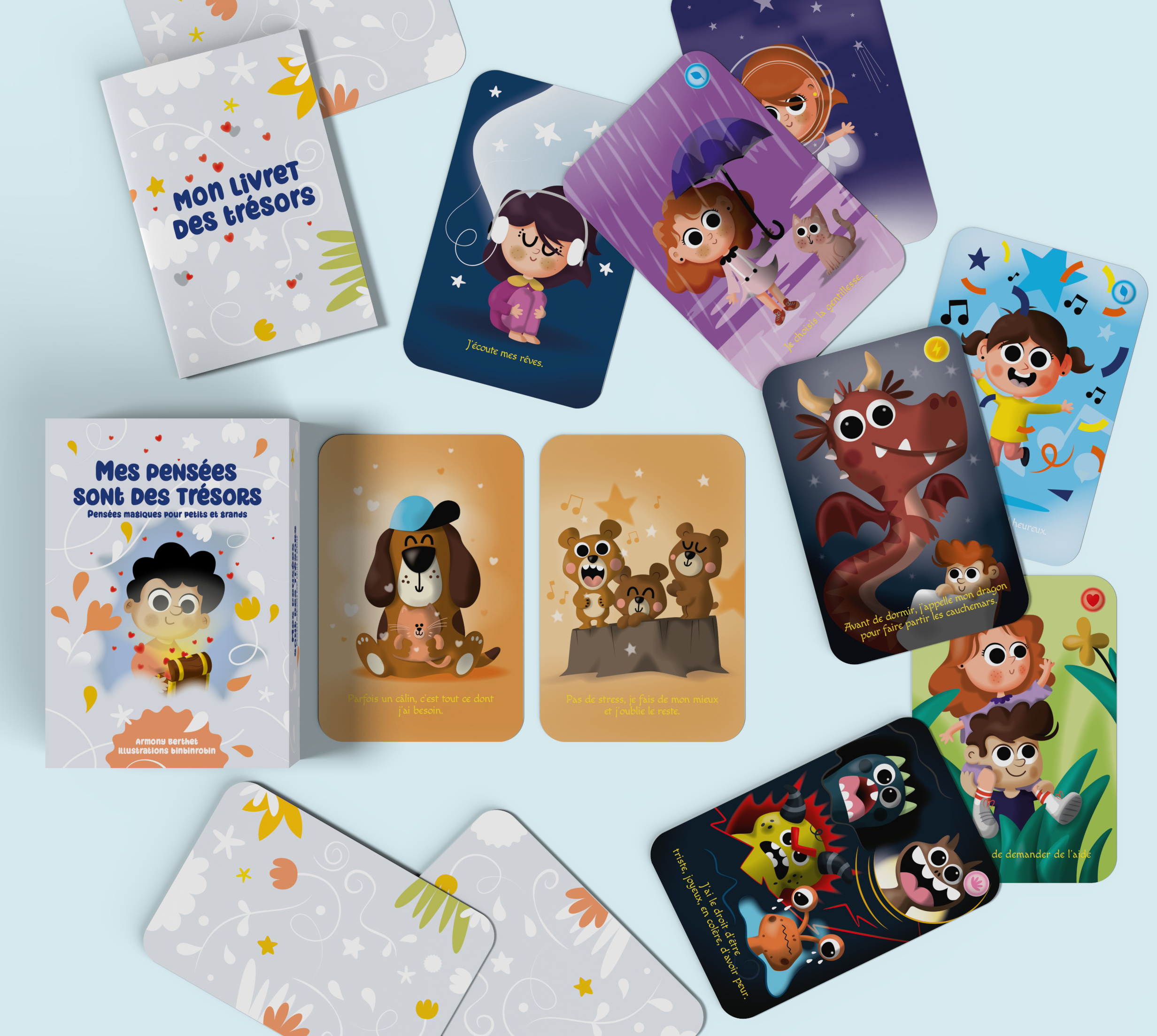 ORACLE BIEN-ÊTRE : MES PENSÉES SONT DES TRÉSORS