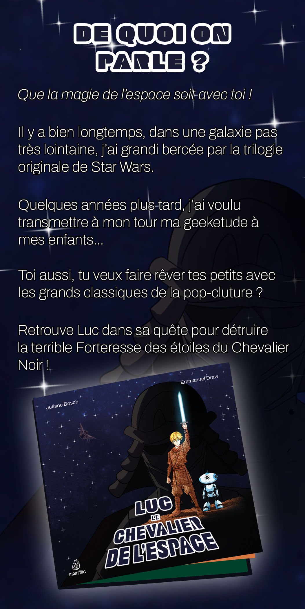 Luc le Chevalier de l'espace - Ulule