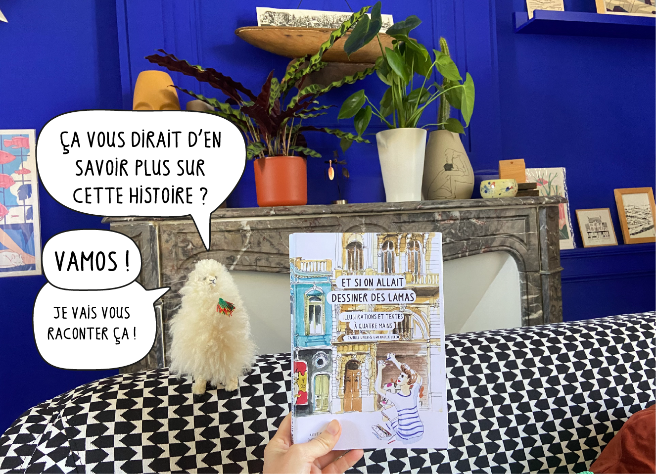 Et si on allait dessiner des lamas - Ulule
