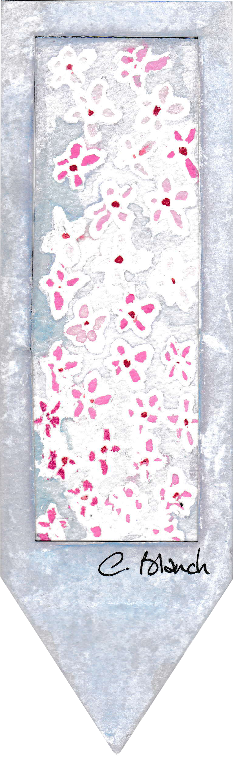 Créations Aquarelles sur goodies + Marque Pages