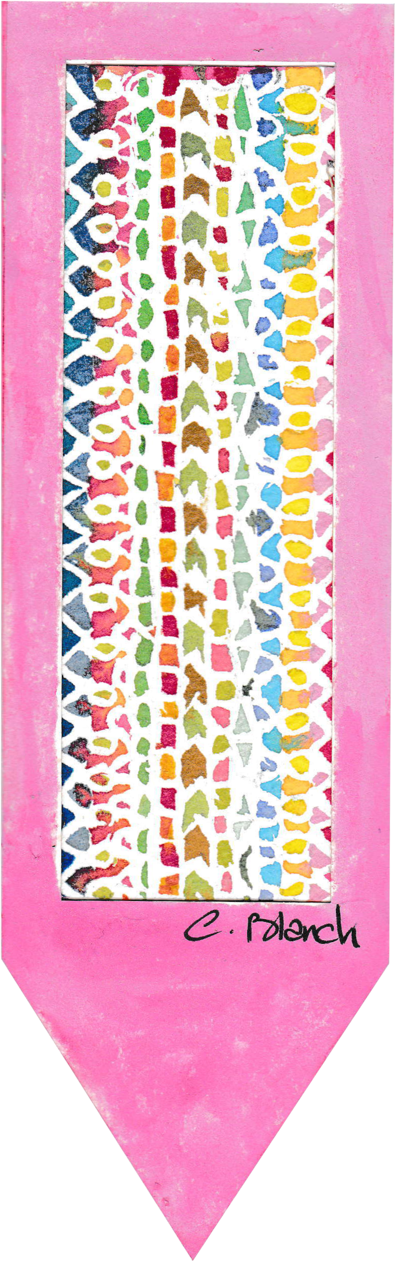 Créations Aquarelles sur goodies + Marque Pages