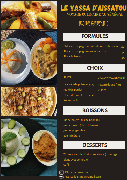Le Yassa d'Aissatou - Un restaurant sénégalais mobile - Ulule