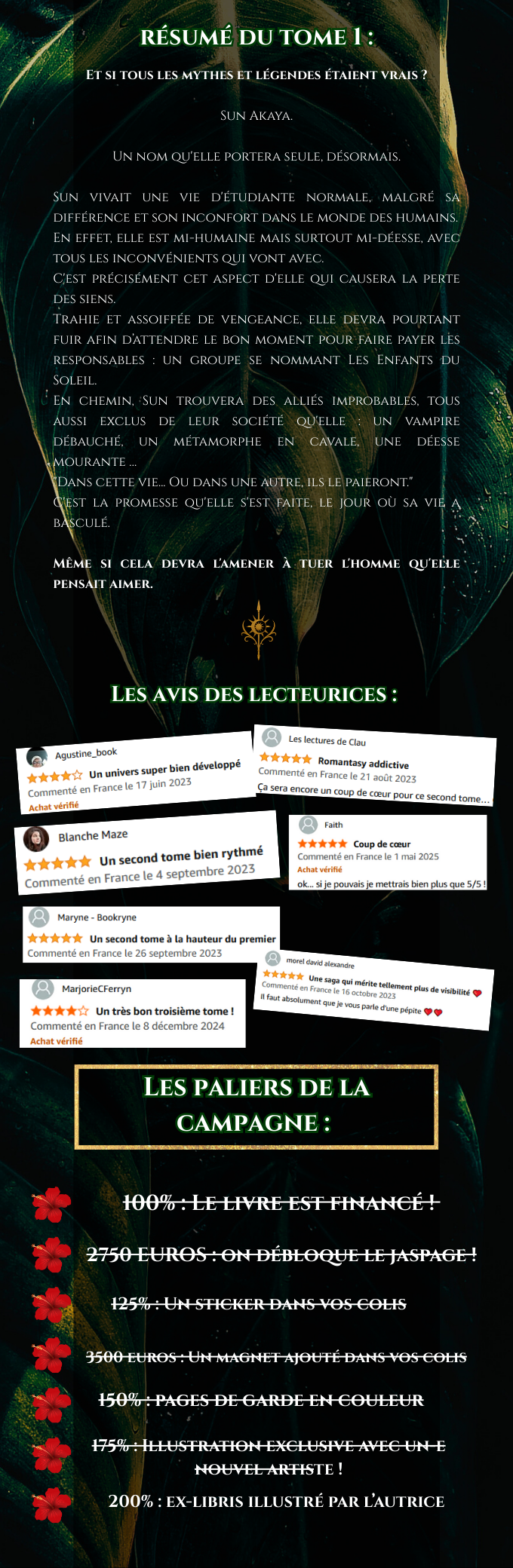 🌺OBJECTIF 200% : Intégrale Children of the Sun 🌺 - Ulule