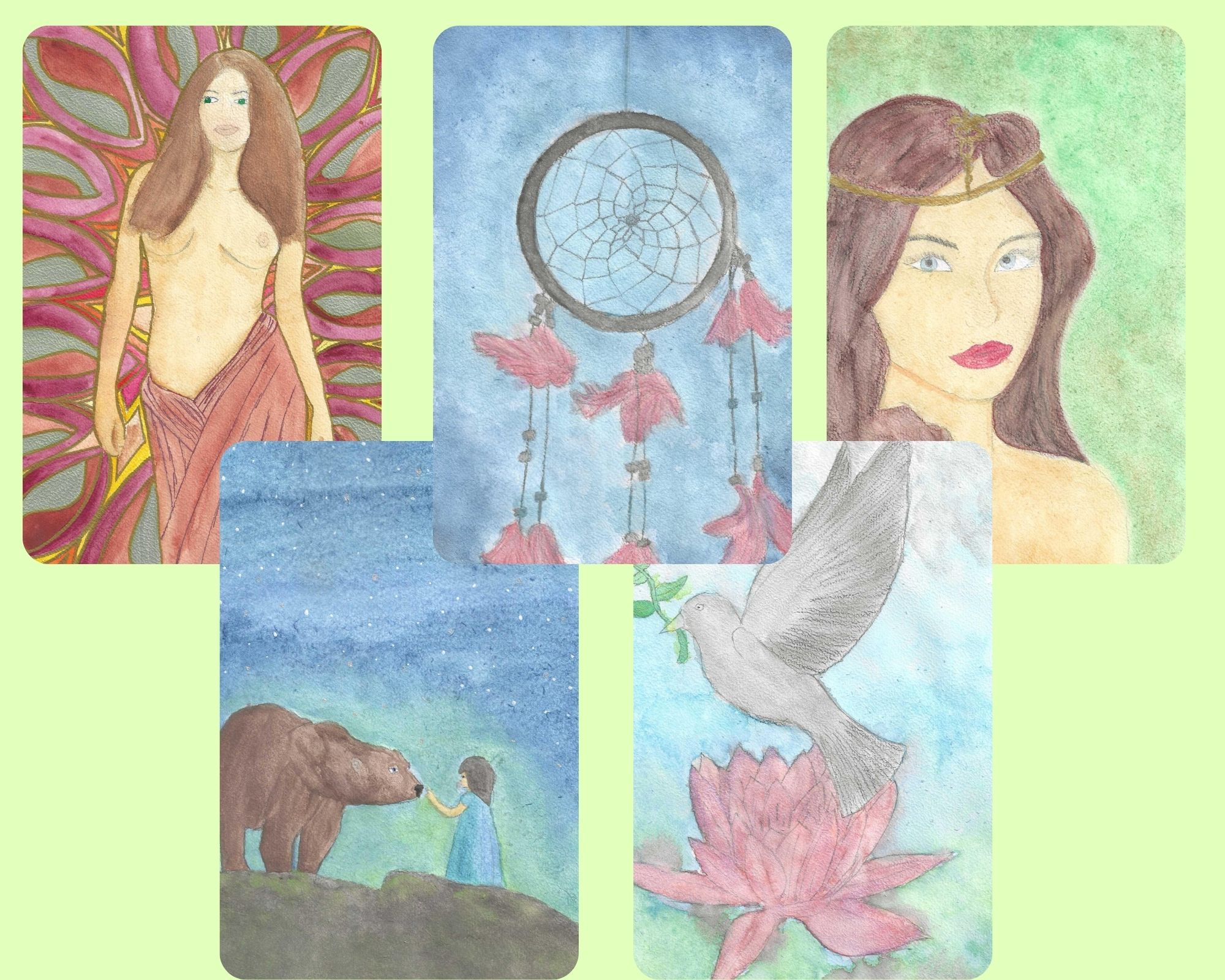 L'oracle des aquarelles Founé