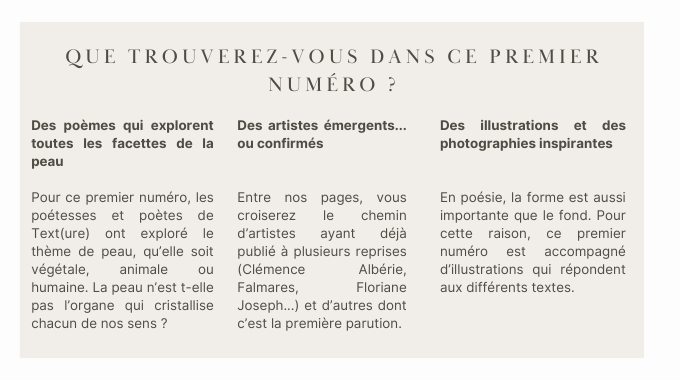 Text(ure), la revue de poésie inclusive et engagée