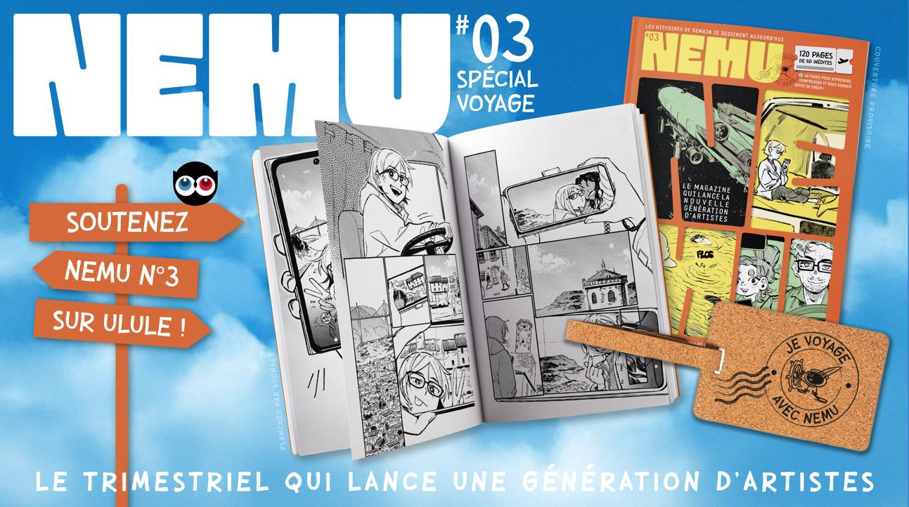 NEMU, le magazine BD qui lance une génération d'artistes - Ulule