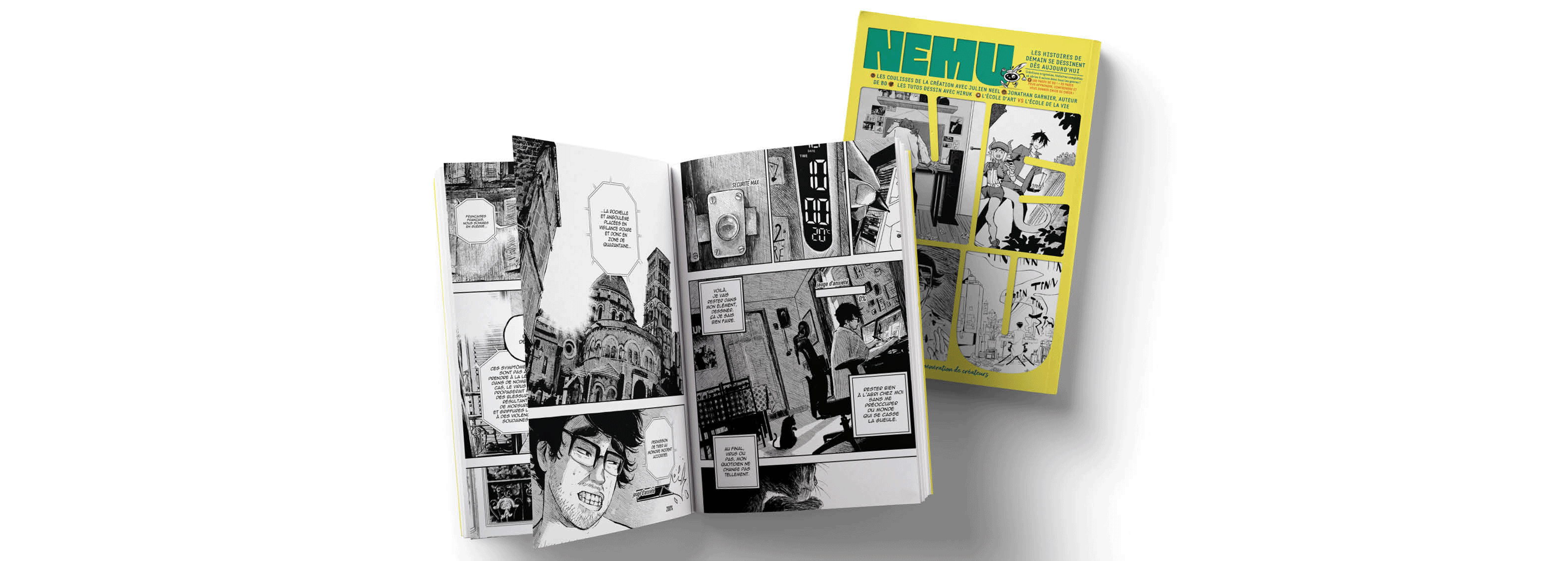 NEMU, le magazine BD qui lance une génération d'artistes - Ulule