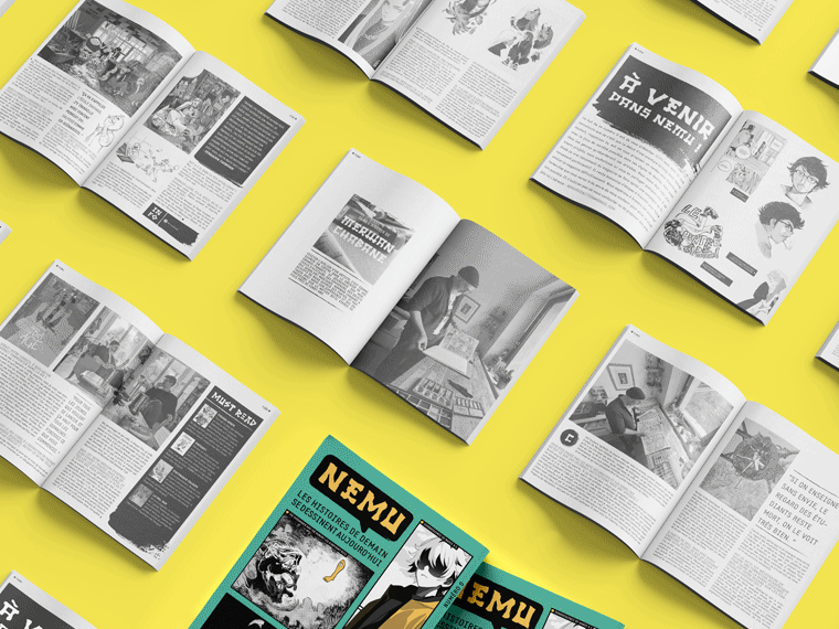 NEMU, le magazine BD qui lance une génération d'artistes - Ulule