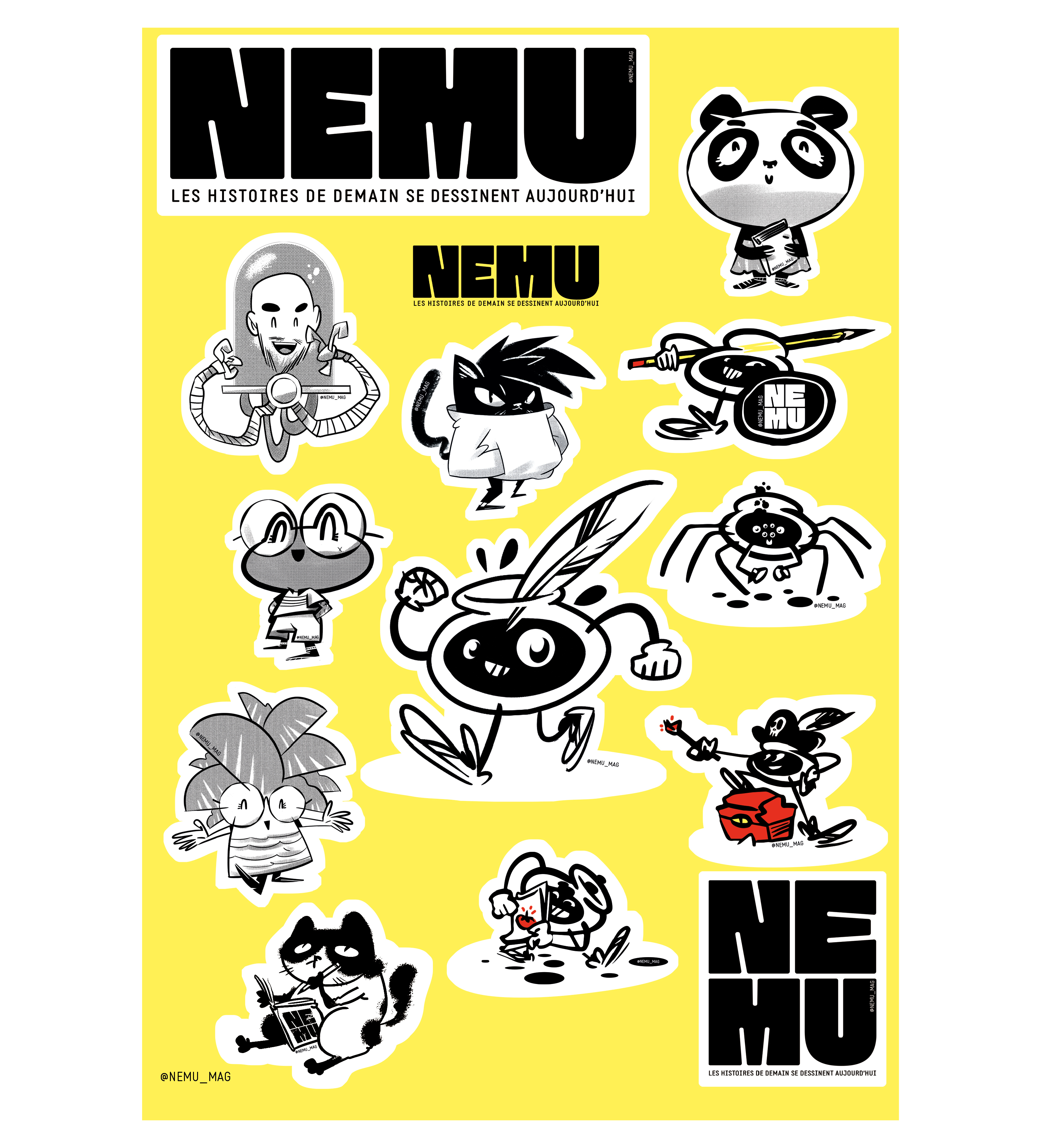 NEMU, le magazine BD qui lance une génération d'artistes - Ulule