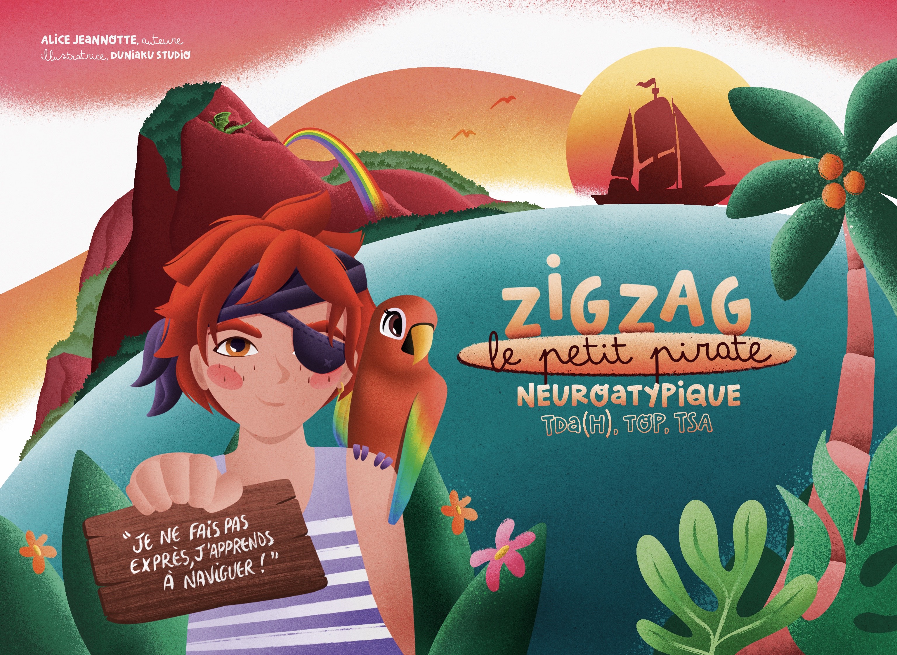 "Zigzag, le petit pirate neuroatypique" - Ulule