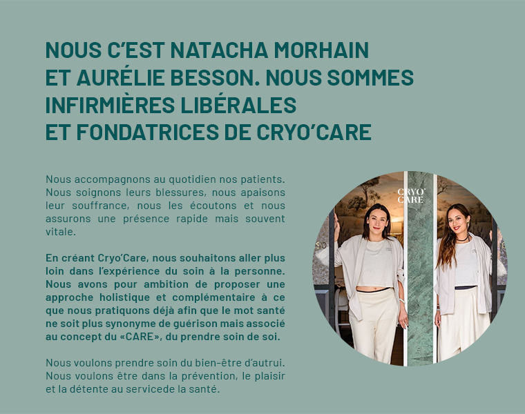 Cryo'Care, le bien-être grâce au pouvoir du froid extrême