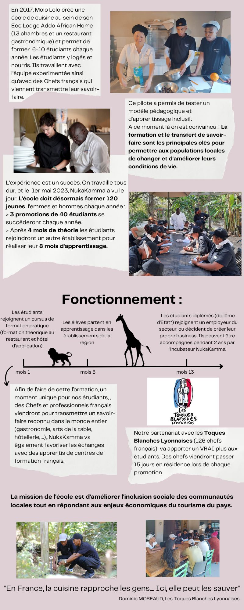 NukaKamma, une école pour changer des vies.