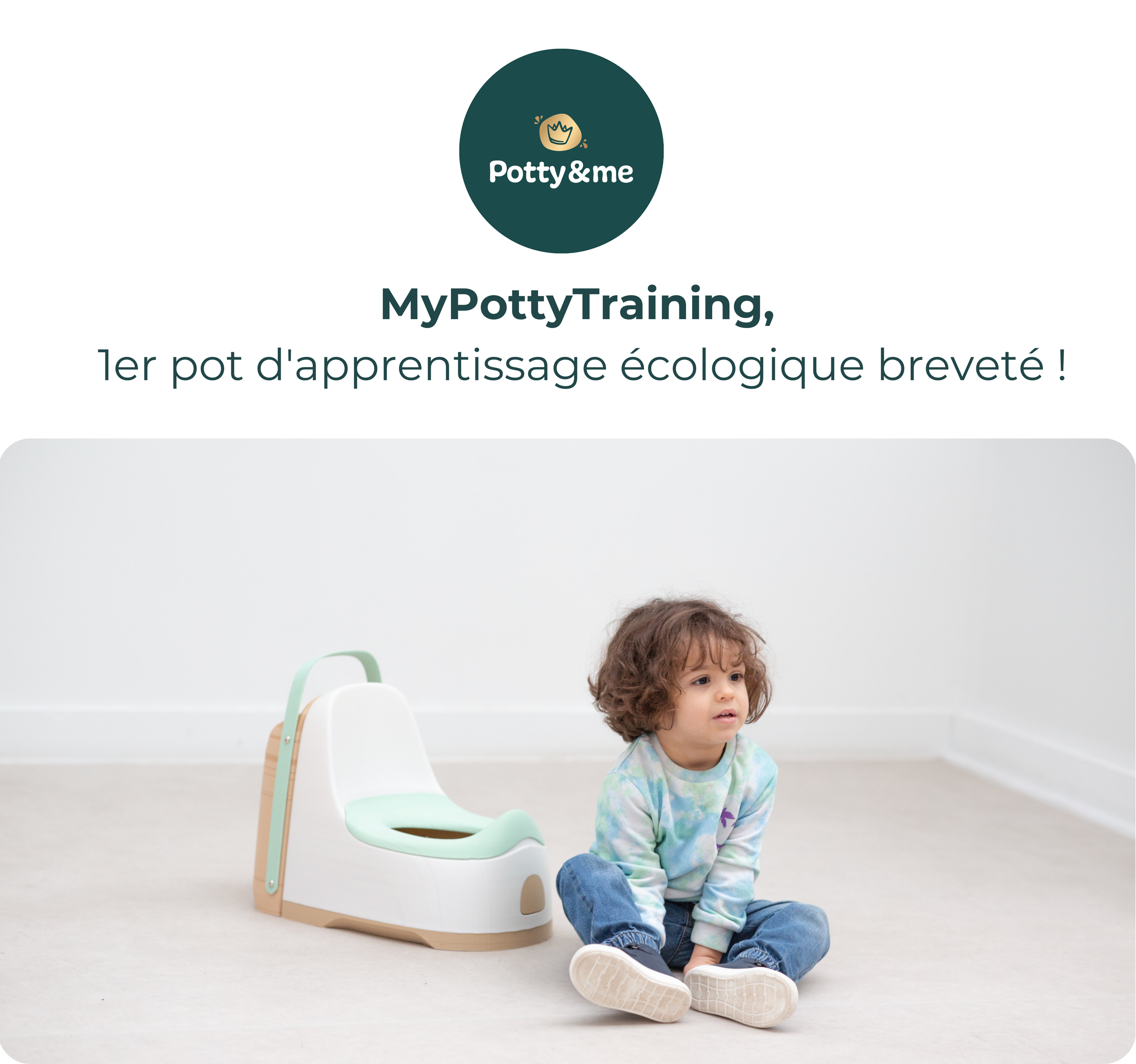 MyPottyTraining, 1er pot d'apprentissage écologique breveté!