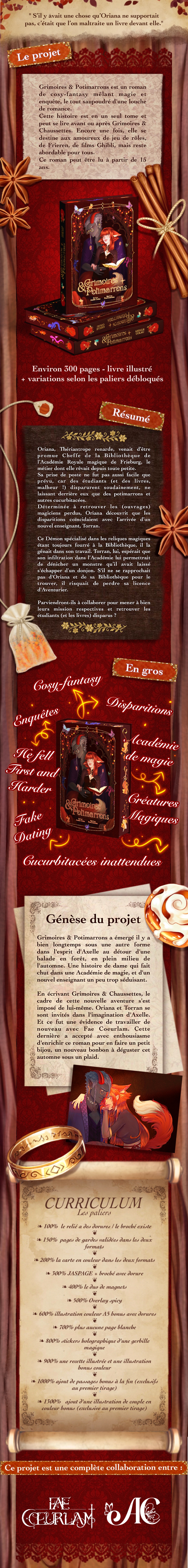 🎃Grimoires & Potimarrons🍂 - Ulule