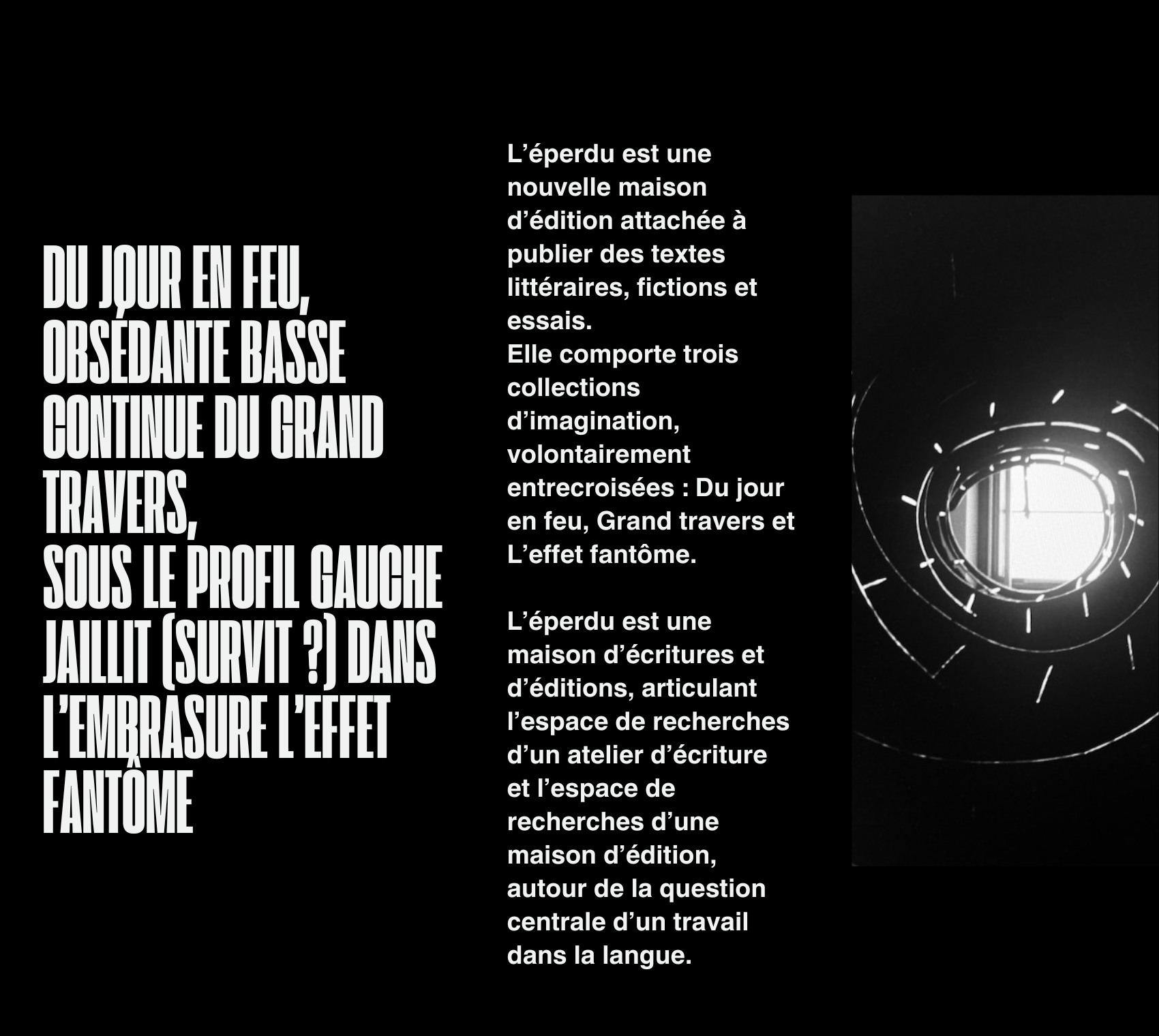 L’ÉPERDU - Ulule