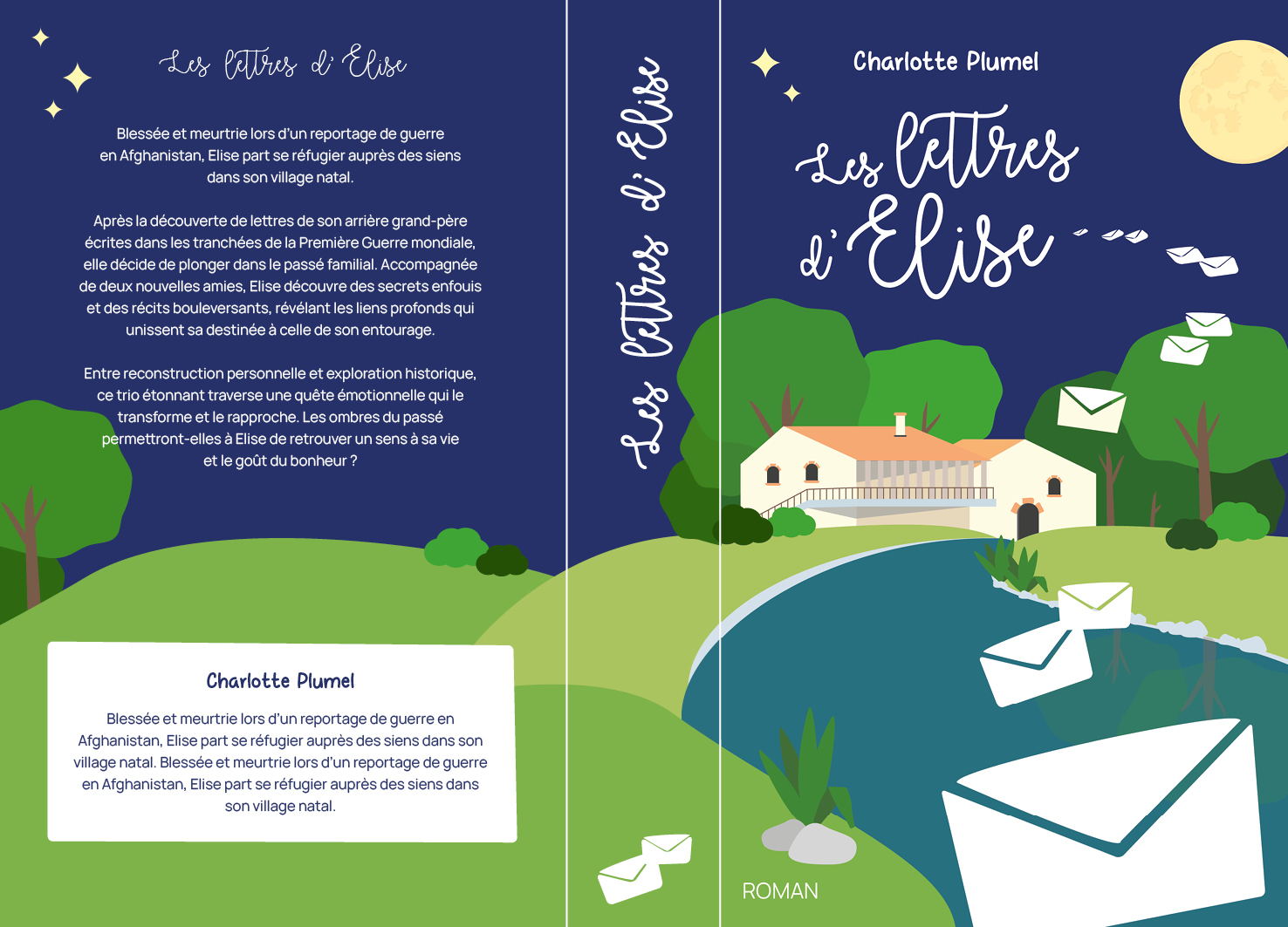 Roman Les lettres d'Elise - Ulule