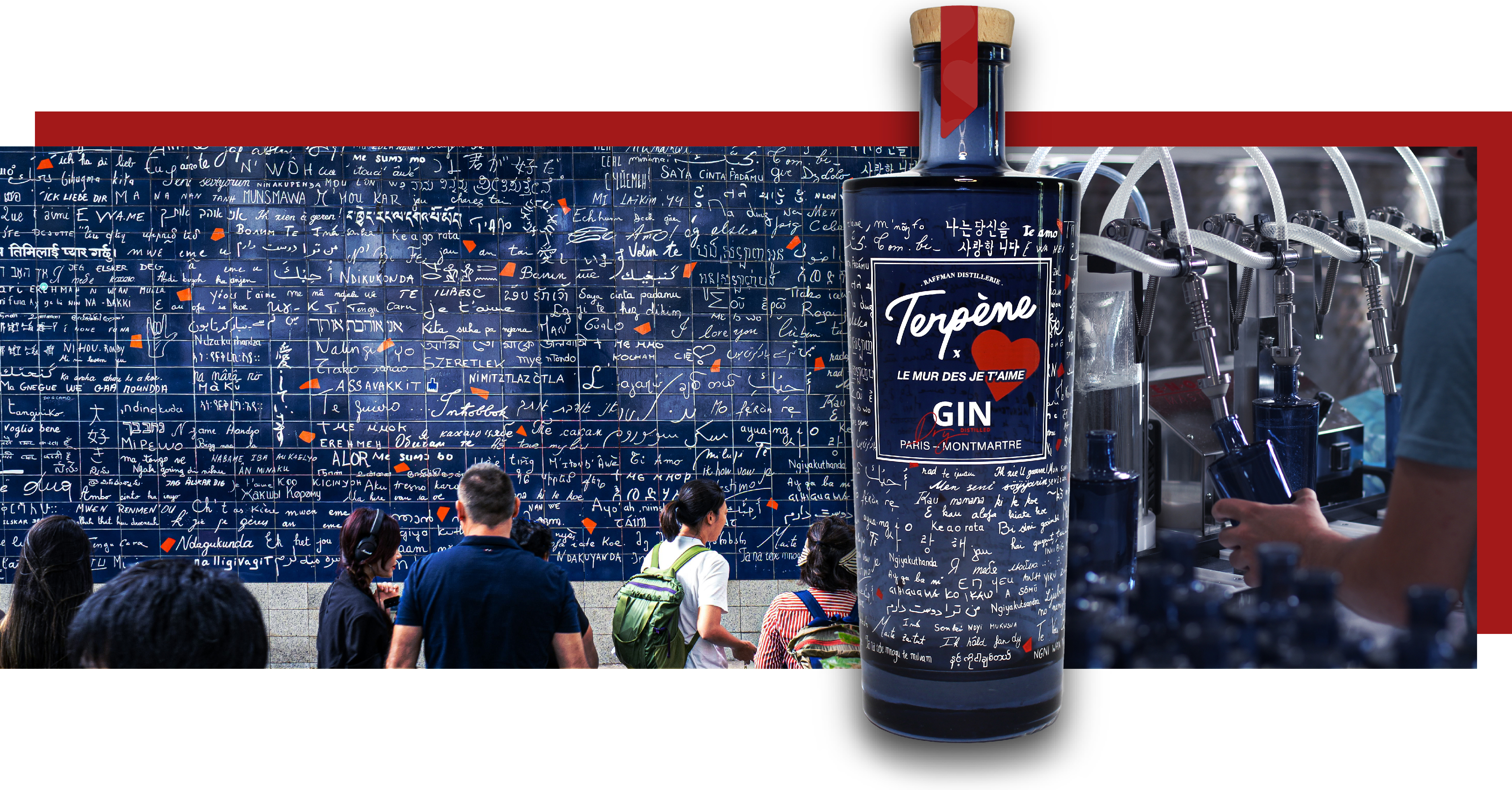 Terpène gin x Le mur des je t’aime - Ulule