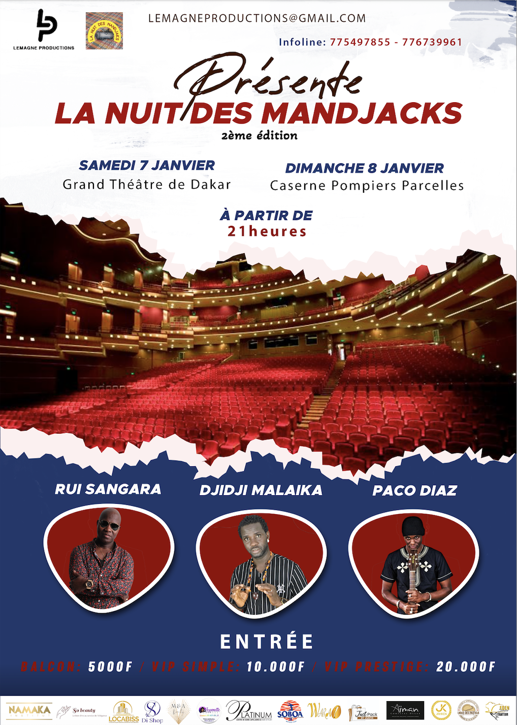 La Nuit des Mandjacks - 3ème Edition 2024