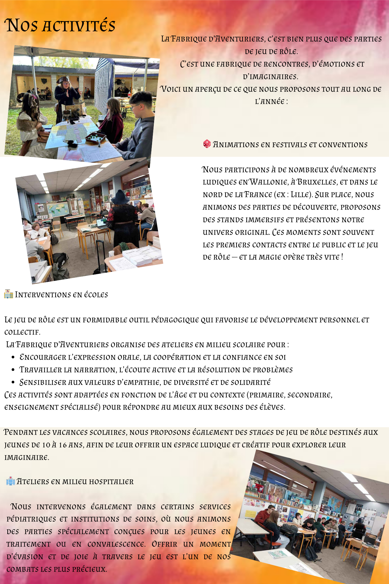 Soutenez les Lives JDR de La Fabrique d’Aventuriers ! - Ulule