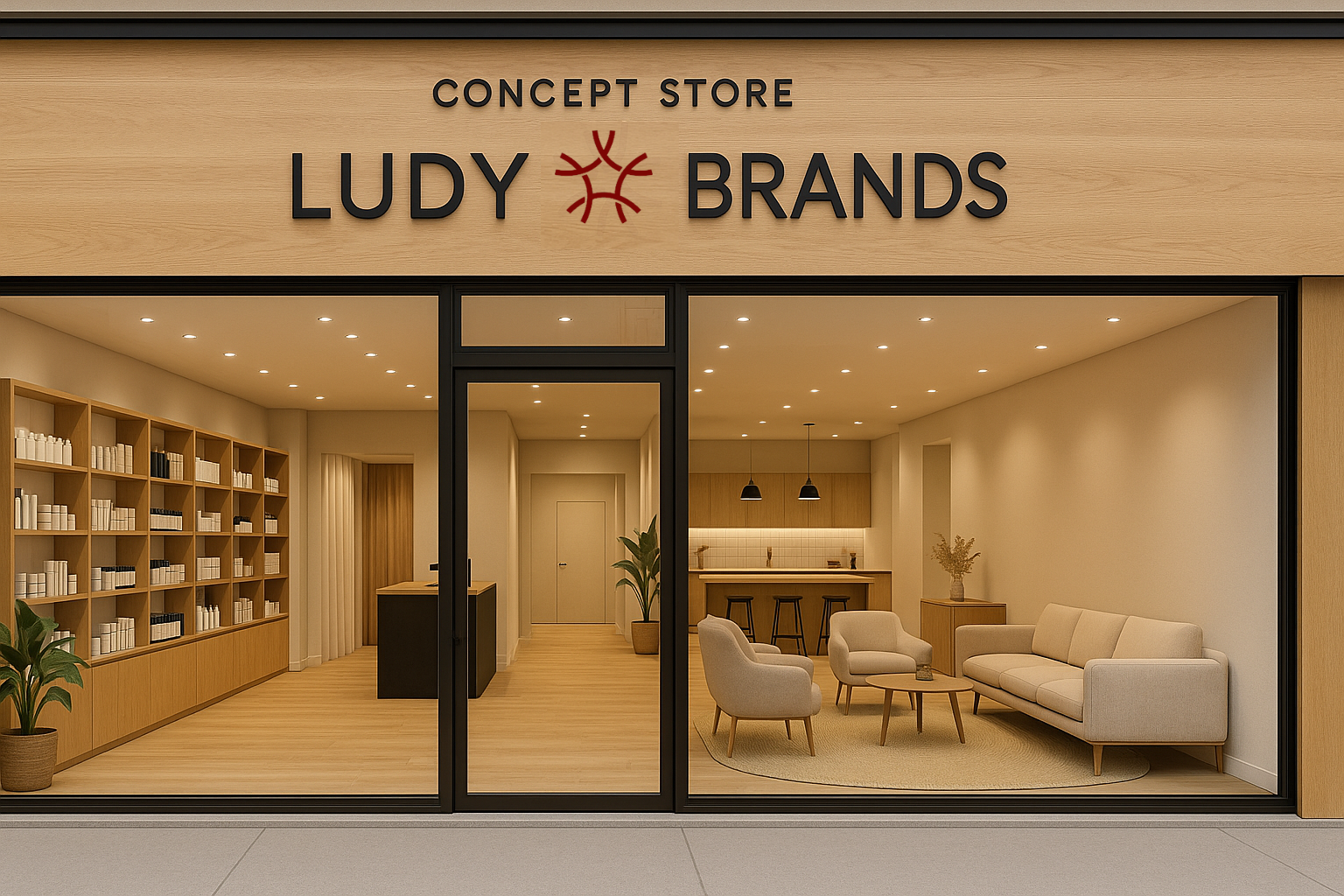 Ensemble, ouvrons le 1er concept store Ludy Brands le 28/11