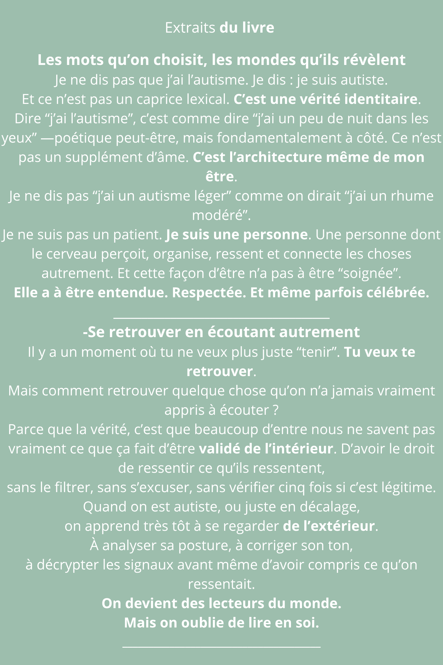 Apres le mot: Autiste - Ulule