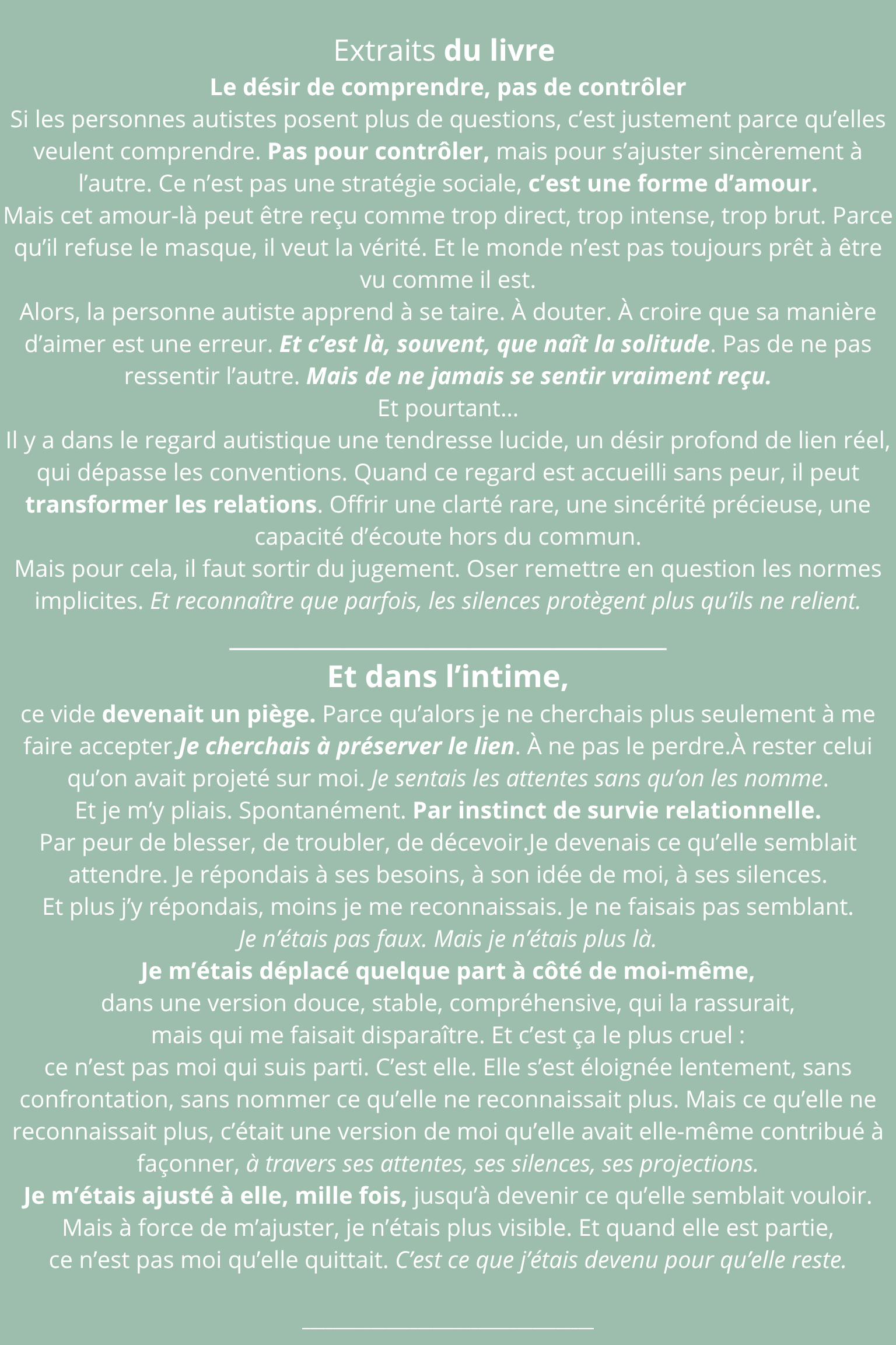 Apres le mot: Autiste - Ulule