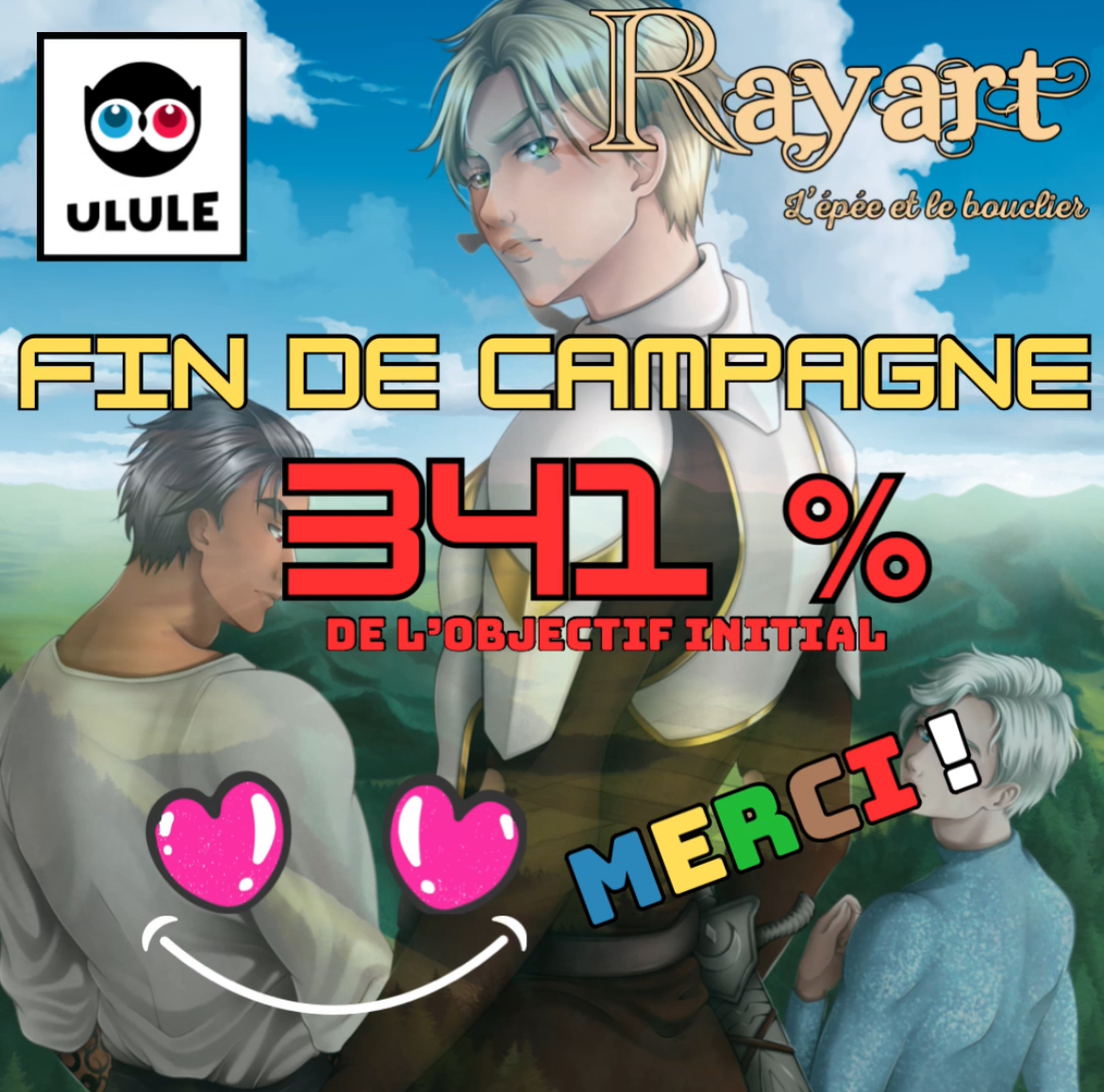 Rayart - T2 - l'épée et le bouclier - Ulule