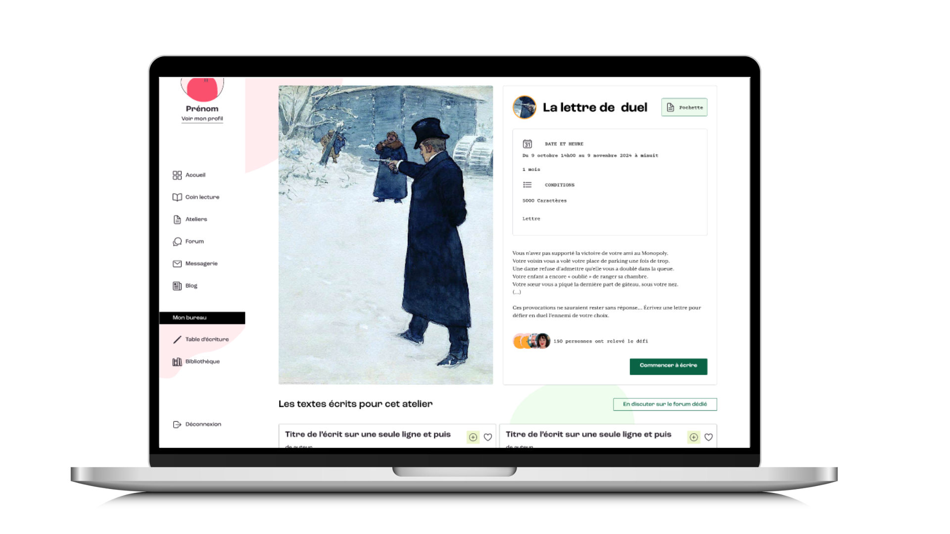 Pochade - Plateforme d’écriture - Ulule