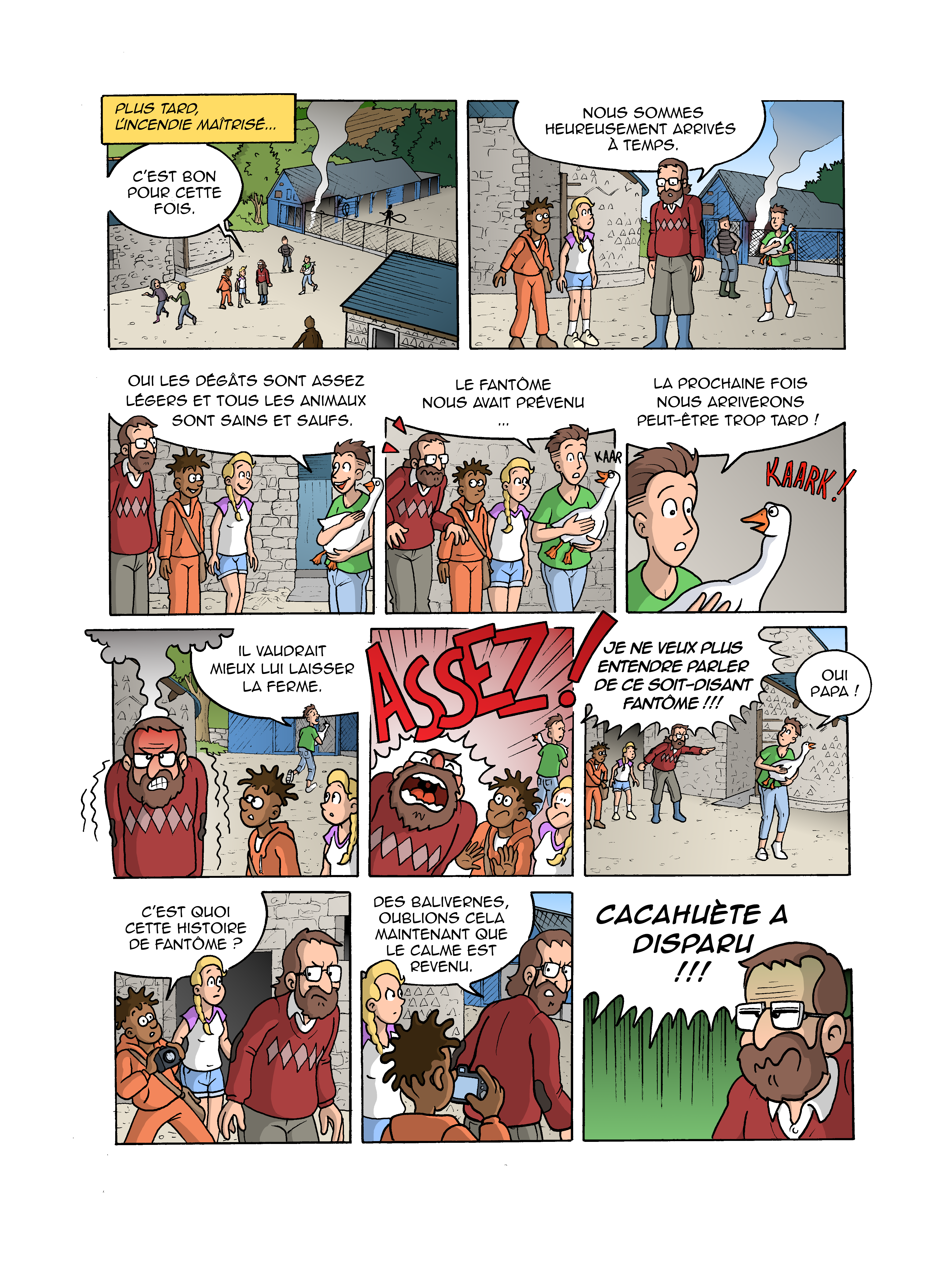 Cacahuète a disparu