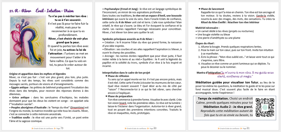 Oracle Eclats de confiance Accompagnement & Auto Coaching - Ulule