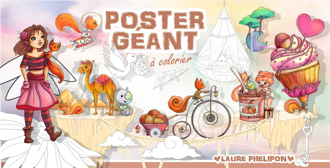 Cahier de coloriages, vol 4 de Laure Phelipon - Ulule