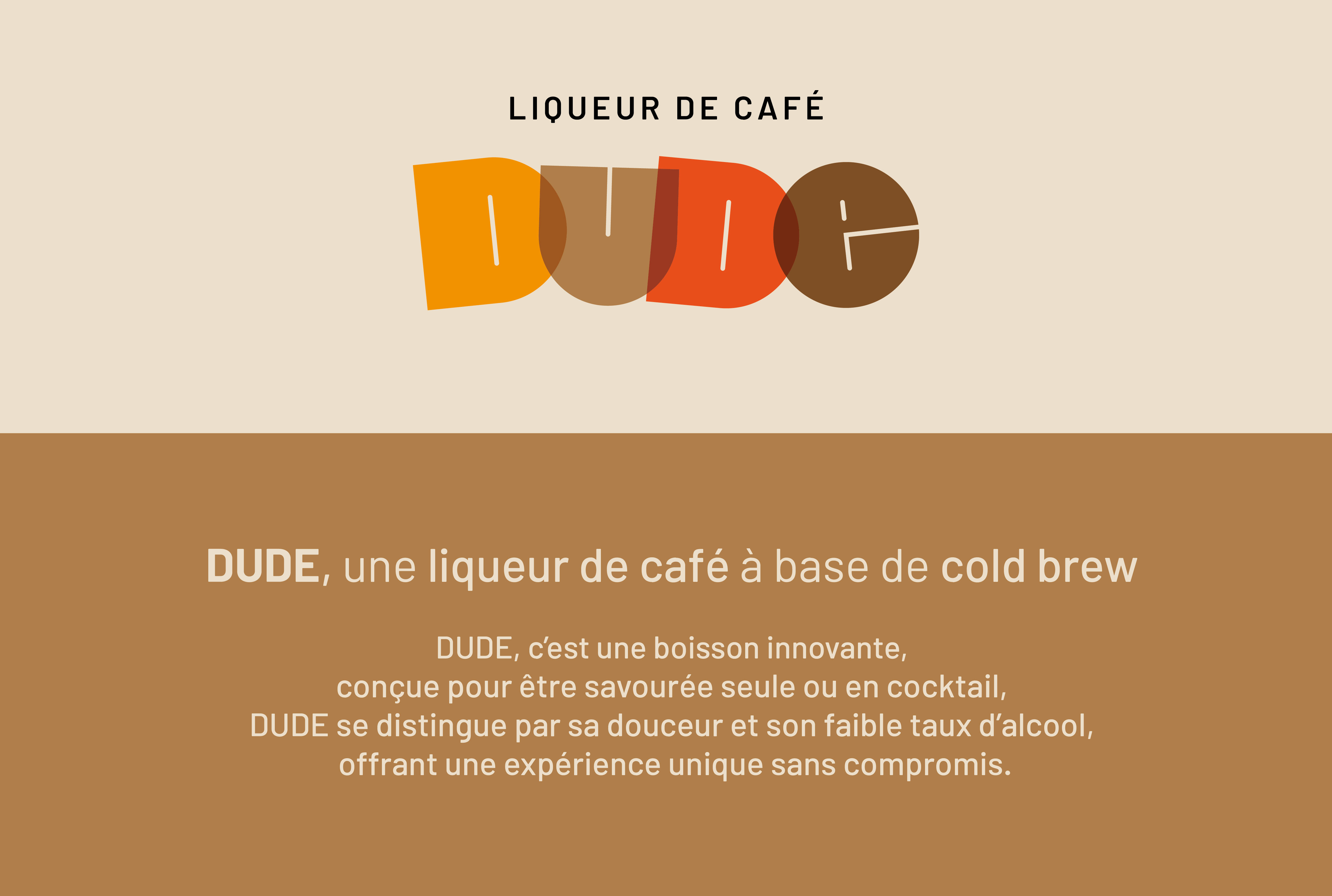 DUDE - Liqueur de café "cold brew"