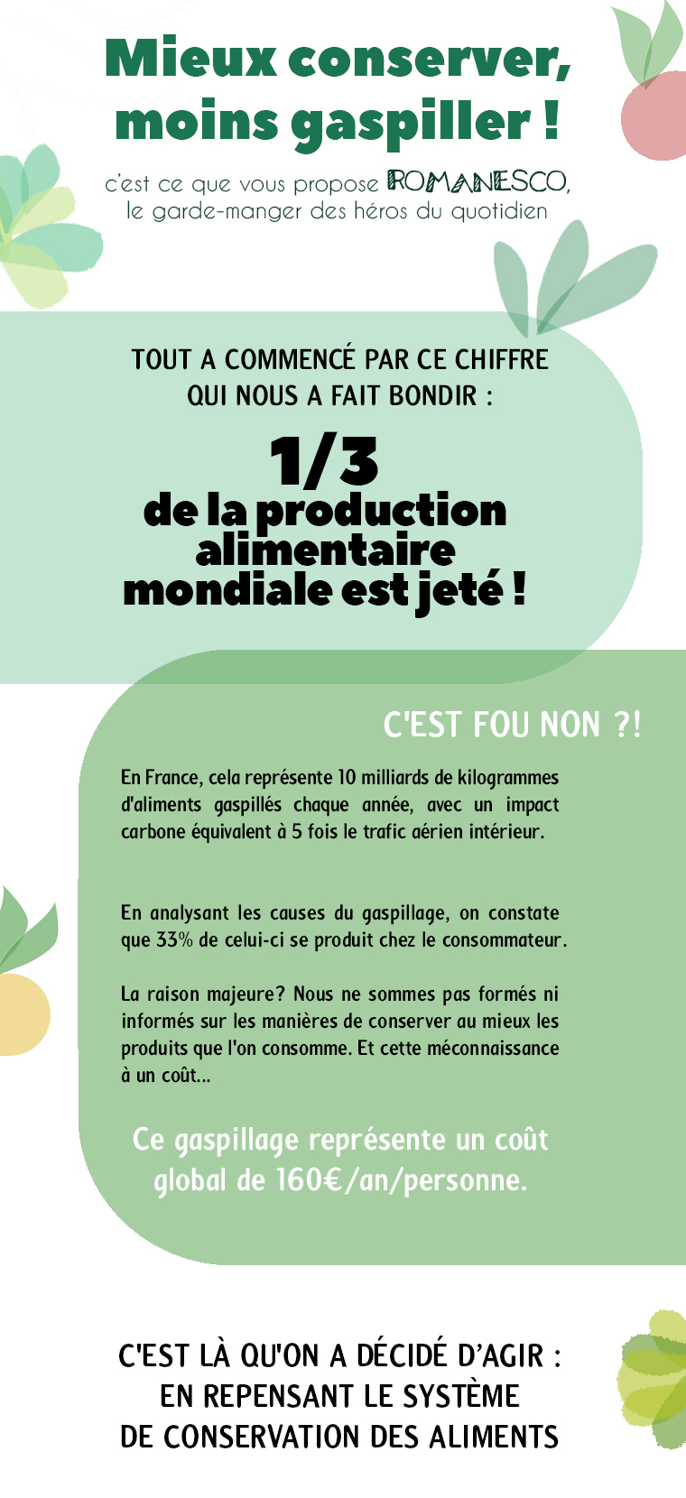 Romanesco, le garde-manger Low-Tech pour un avenir durable.