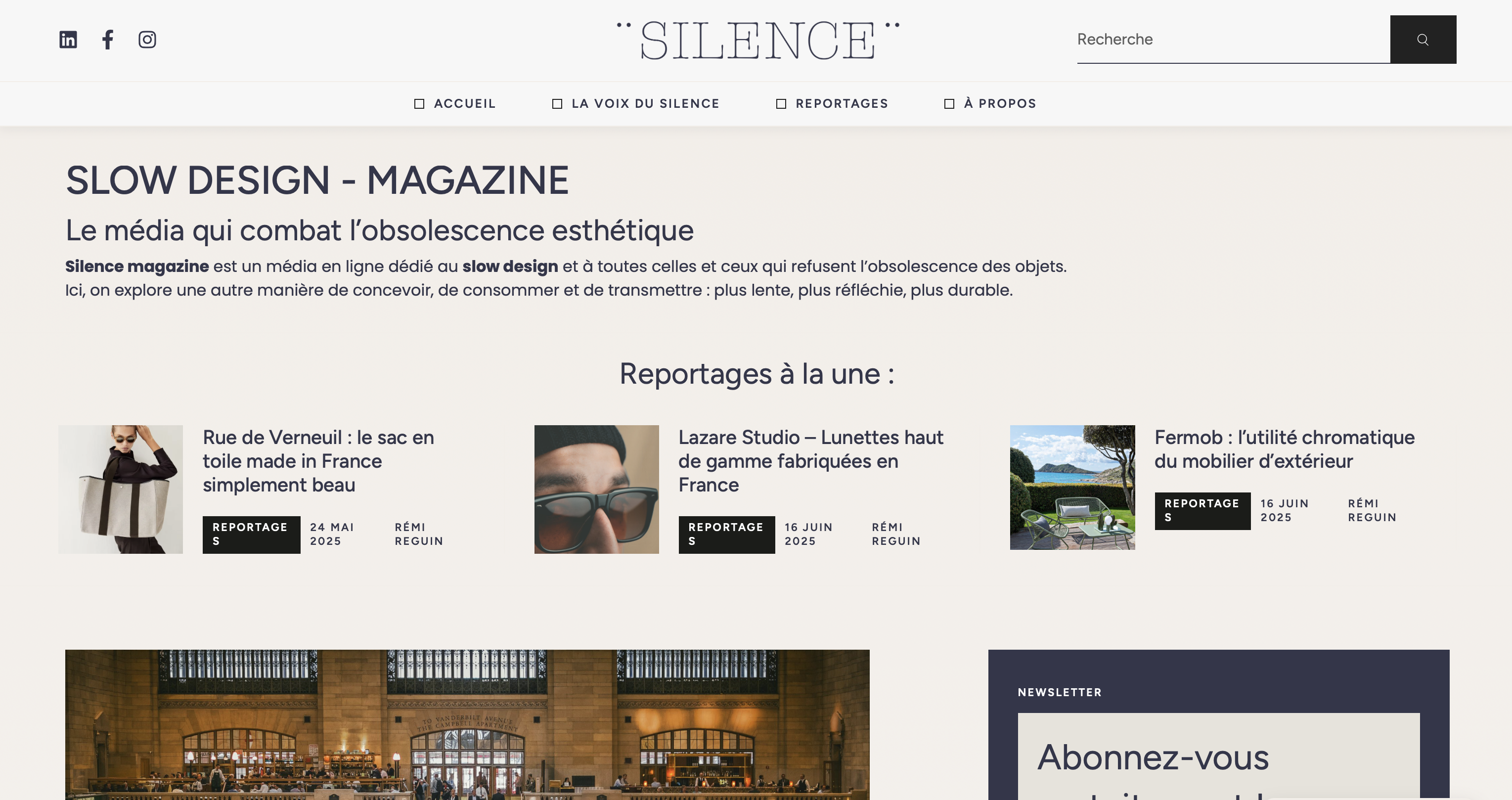 Silence – Le magazine des objets qui durent - Ulule