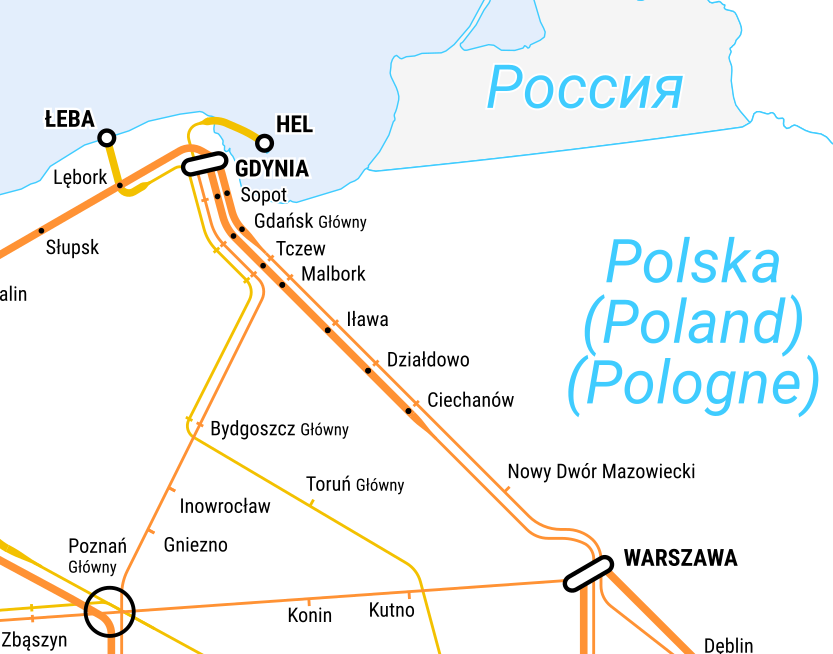 Carte "Europe - Voyage en train" - Ulule