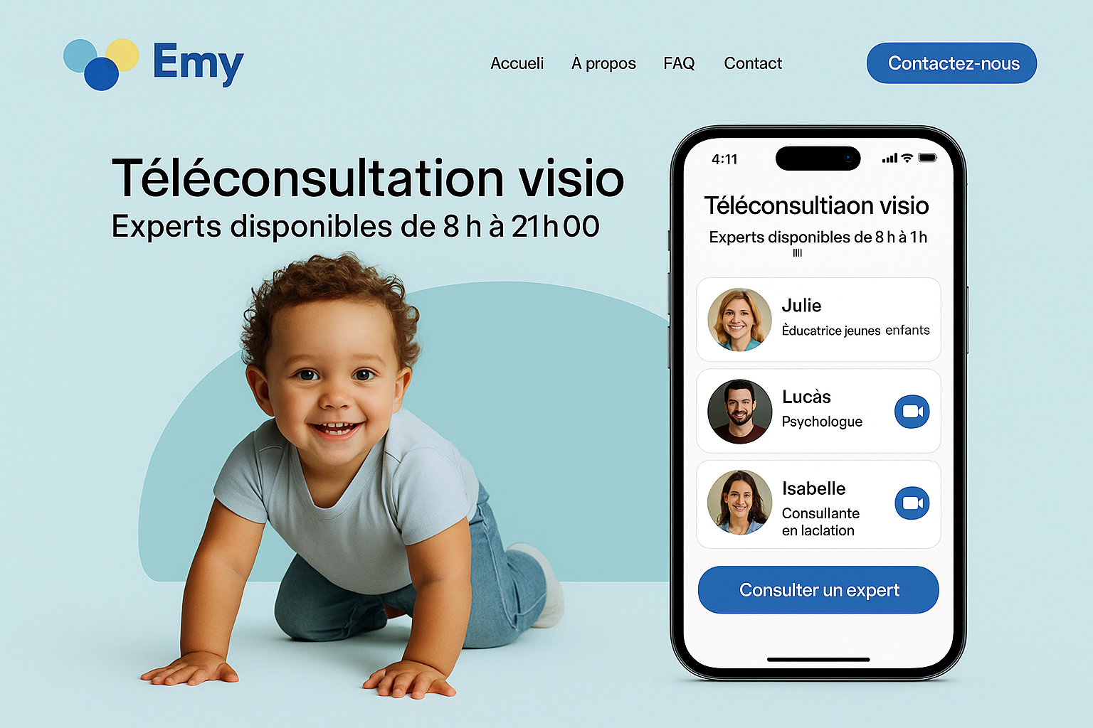Emy Consul't - une application innovante